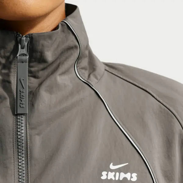 Nike Skims Crunchy Nylon Cropped Jacket