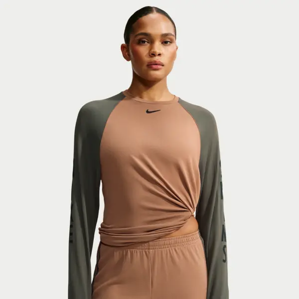 Nike Skims Stretch Knit Long-sleeve Top