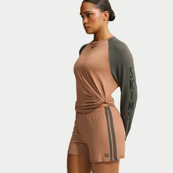 Nike Skims Stretch Knit Long-sleeve Top