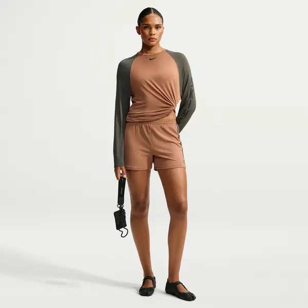 Nike Skims Stretch Knit Long-sleeve Top