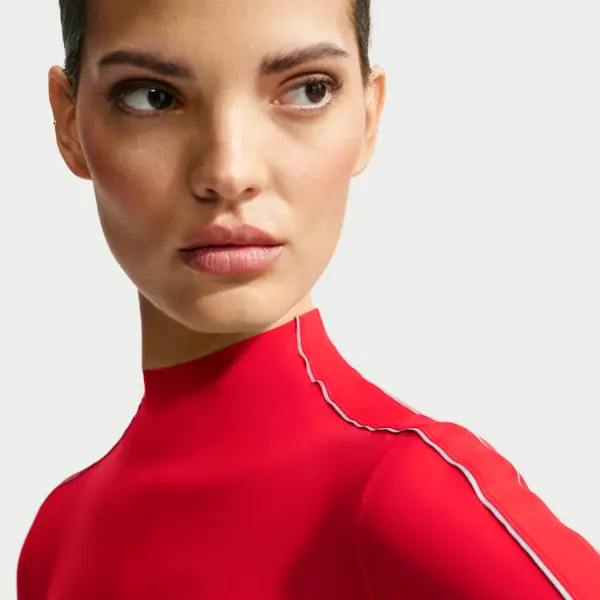 Nike Skims Weightless Mock-neck Long-sleeve Top