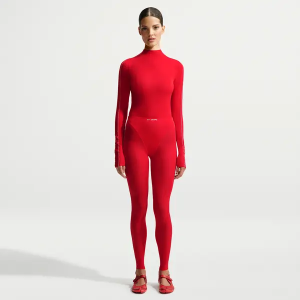 Nike Skims Weightless Mock-neck Long-sleeve Top