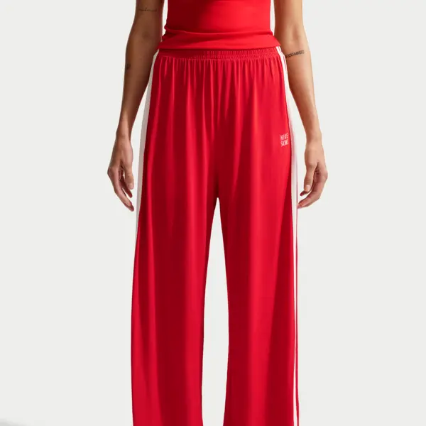 Nike Skims Stretch Knit Oversized Wide-leg Pants