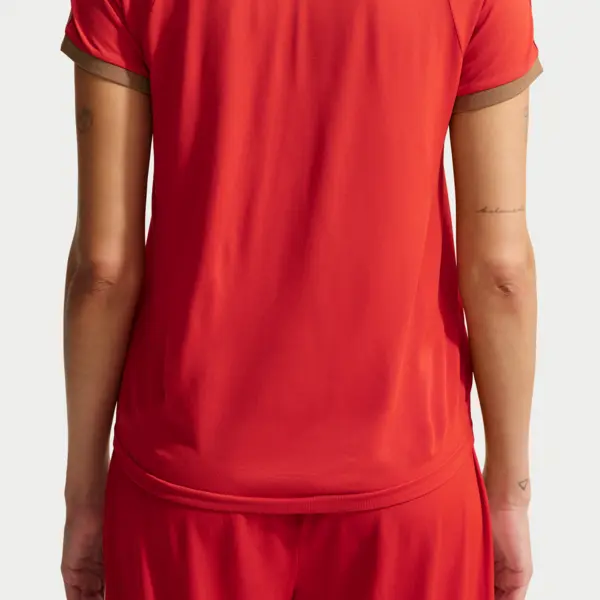 Nike Skims Stretch Knit V-neck Short-sleeve Top