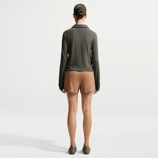 Nike Skims Stretch Knit 5" Shorts - Brown