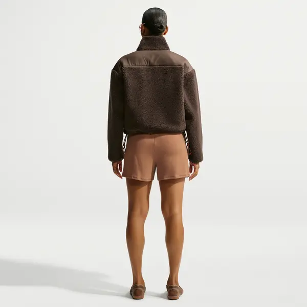 Nike Skims Sherpa Oversized 3/4-zip Jacket