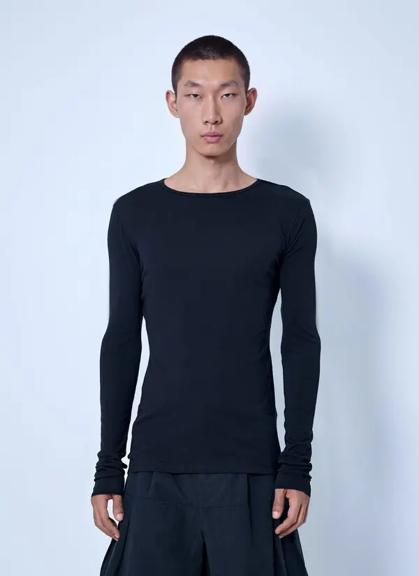 ENTIRE STUDIOS Sheer Long Sleeve Top