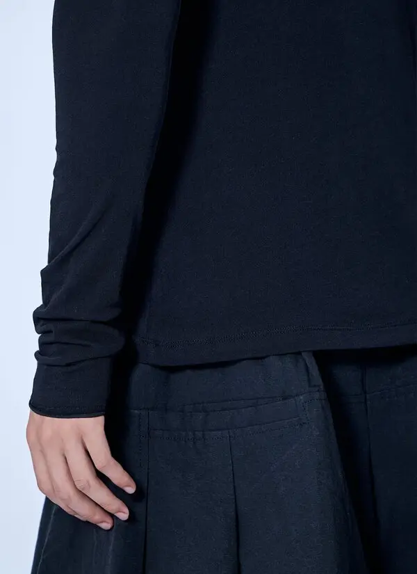 ENTIRE STUDIOS Sheer Long Sleeve Top