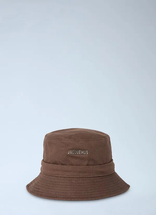 Jacquemus Le Bob Gadjo Bucket Hat - Brown