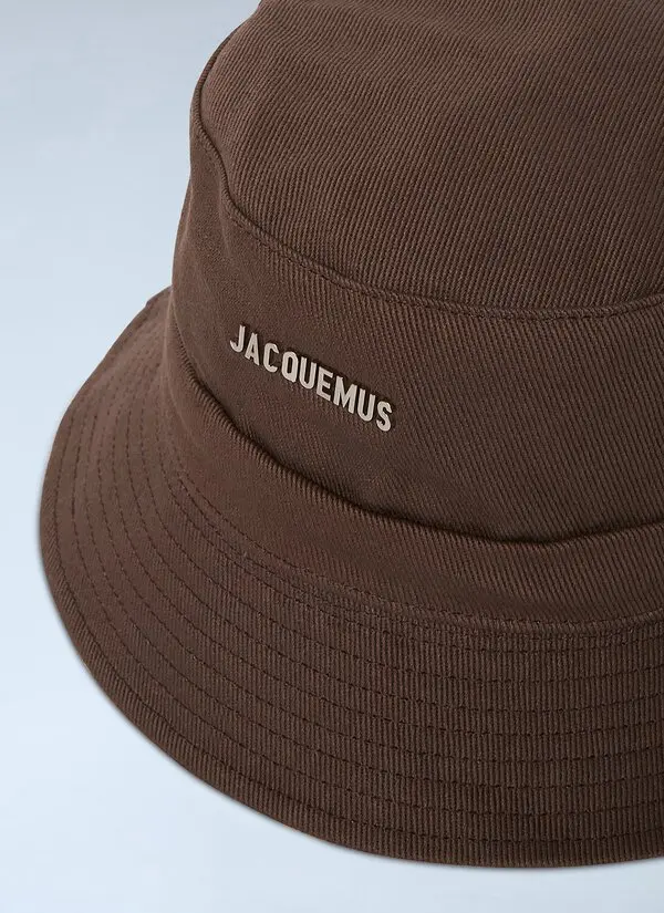 Jacquemus Le Bob Gadjo Bucket Hat - Brown