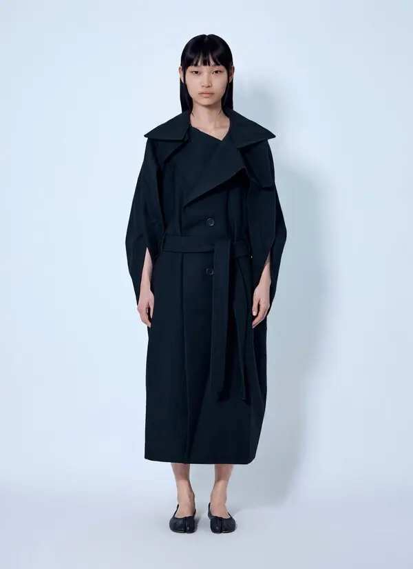 Issey Miyake Calligraph Trench Coat