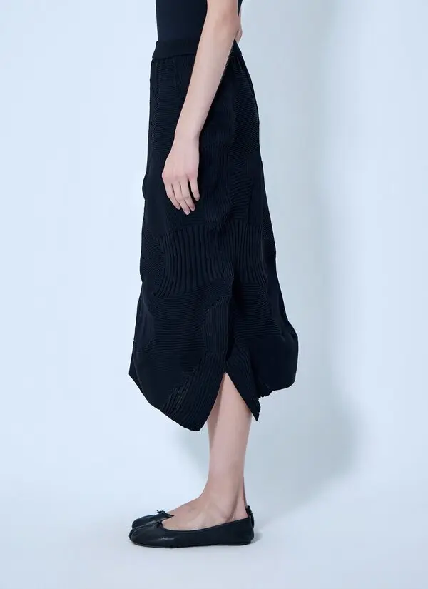 Issey Miyake Kone Kone Midi Skirt