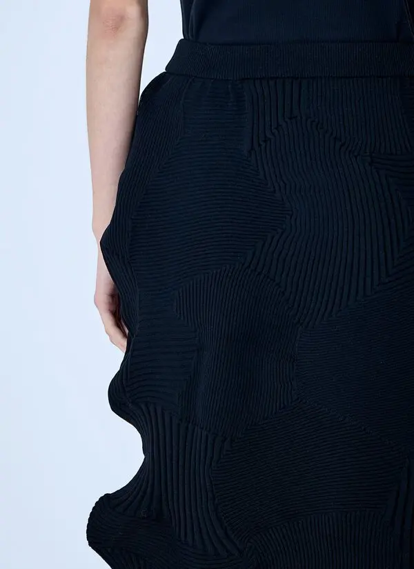 Issey Miyake Kone Kone Midi Skirt