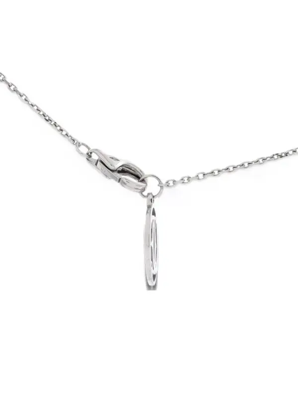 Cartier C De 18k White Gold And Diamond 0.20-0.29ct Necklace