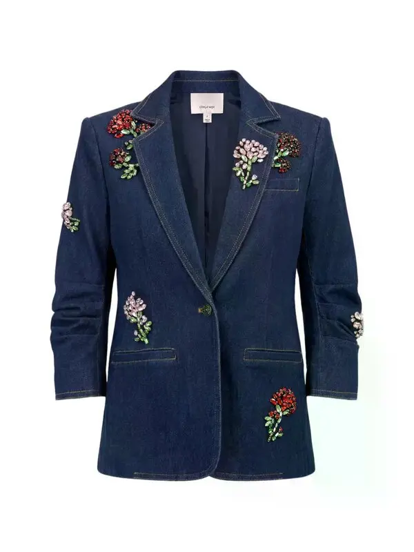 Cinq À Sept Khloe Rhinestone-embellished Blazer