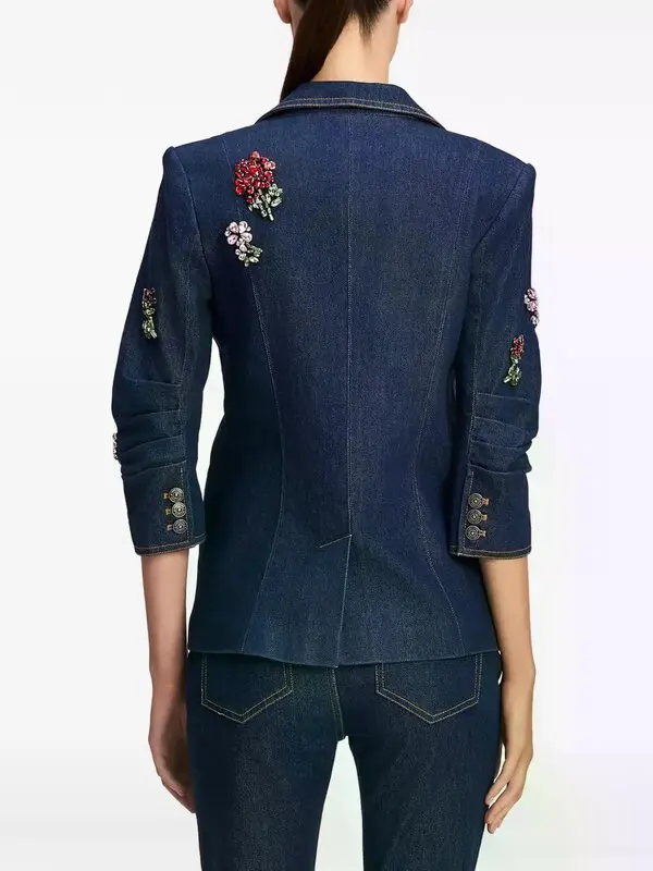 Cinq À Sept Khloe Rhinestone-embellished Blazer