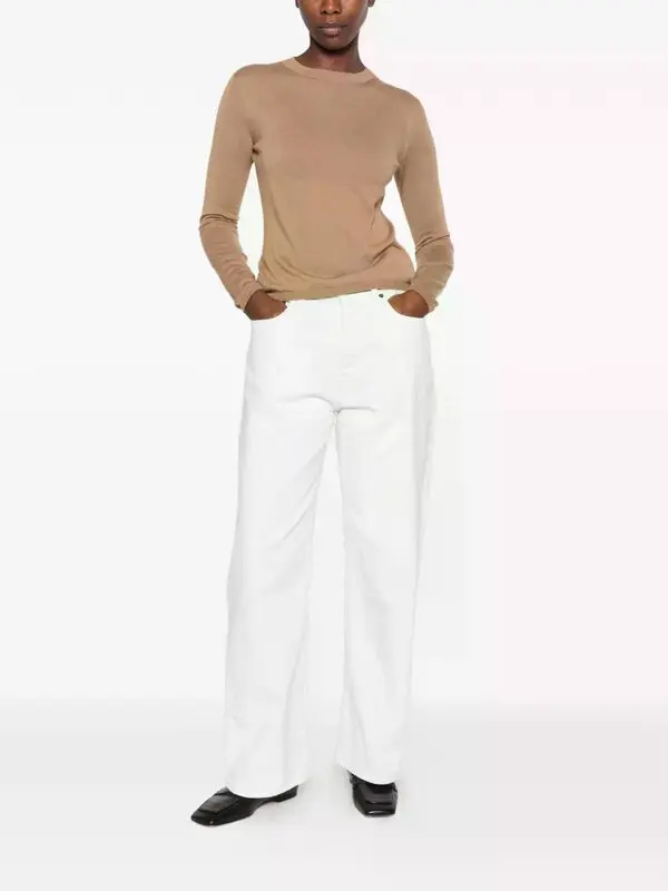 Max Mara Crew-neck Long-sleeve Sweater