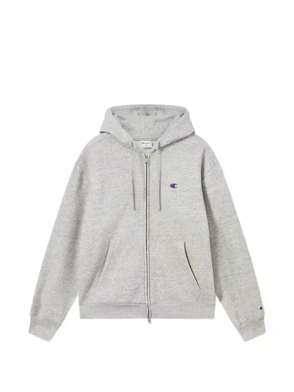 Champion Modern Heritage Logo-embroidered Zip-up Hoodie