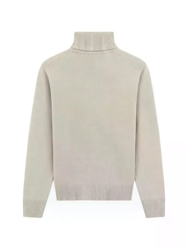 Emporio Armani Plain-knit Pure-cashmere Rollneck Jumper