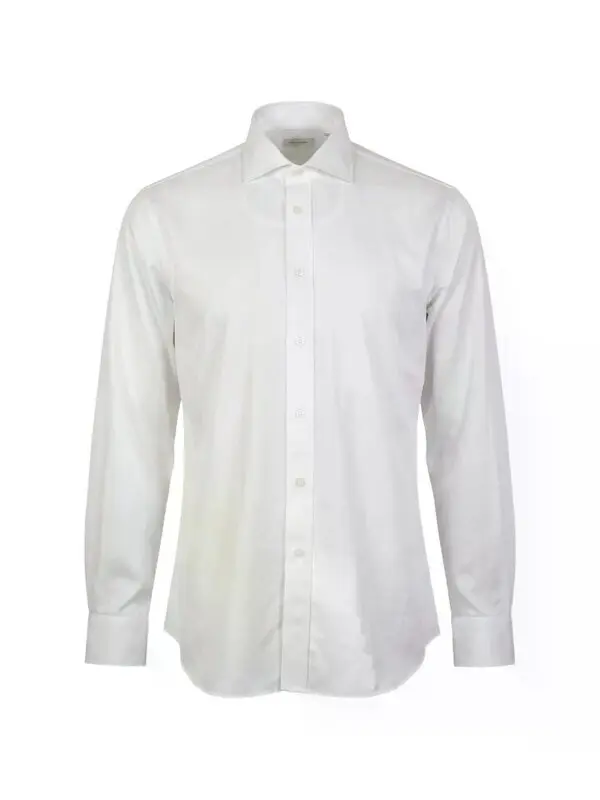 Brunello Cucinelli Garment-dyed Shirt - White