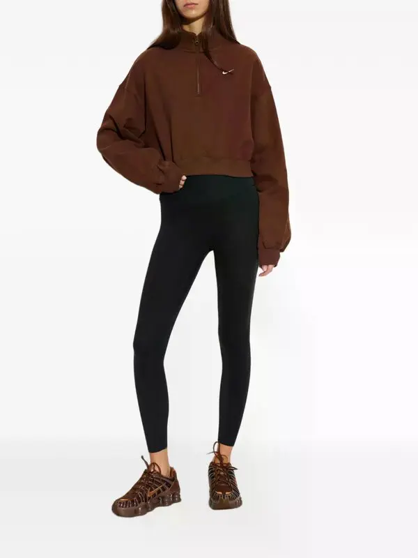 Nike Studio Fleece Medium-weight Sweatshirt - Brown
