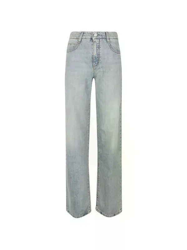 Ermanno Scervino Buckled Straight-leg Jeans