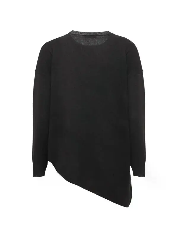 KANGRA Asymmetric Long-sleeve Sweater