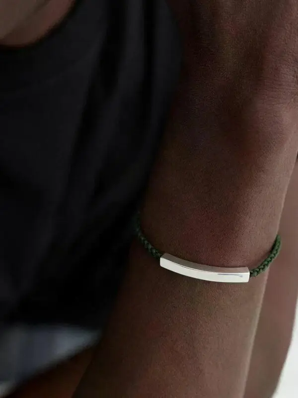 Monica Vinader Mv Linear™ Cord Friendship Bracelet