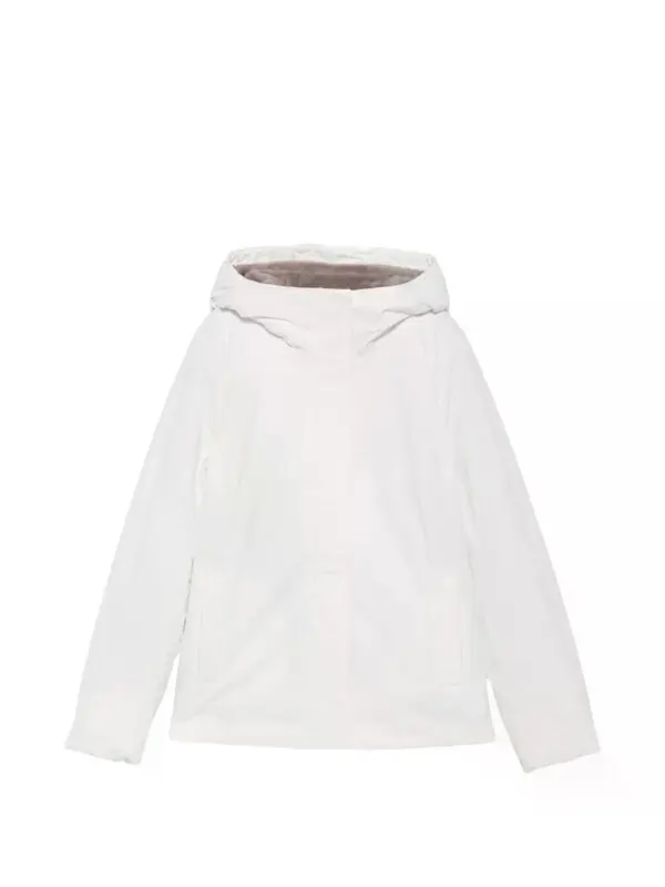 K-WAY Hooded Faux-fur-lined Jacket