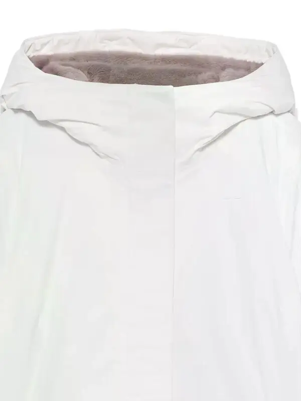 K-WAY Hooded Faux-fur-lined Jacket