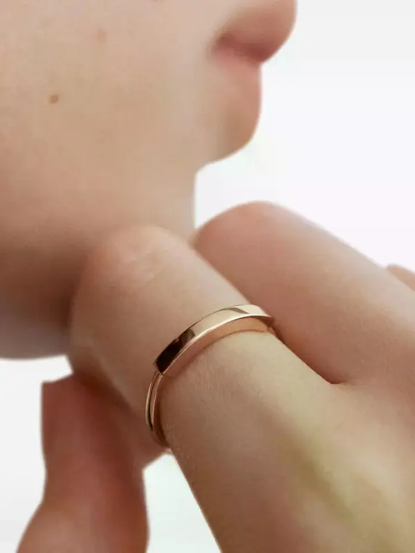 Monica Vinader Mv Linear™ Stacking Ring