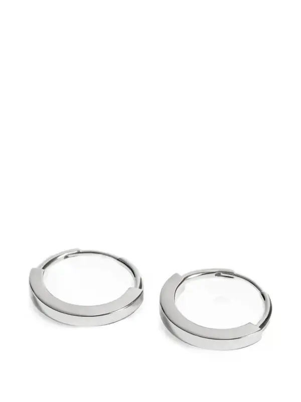 Monica Vinader Mv Linear™ Small Hoop Earrings