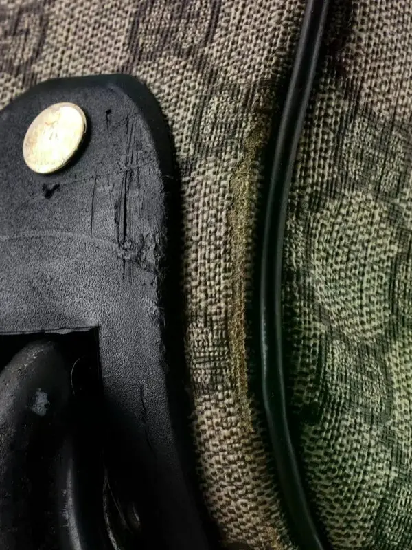Gucci Rolling Duffle Bag Gg Coated Canvas Large Travel Bag
