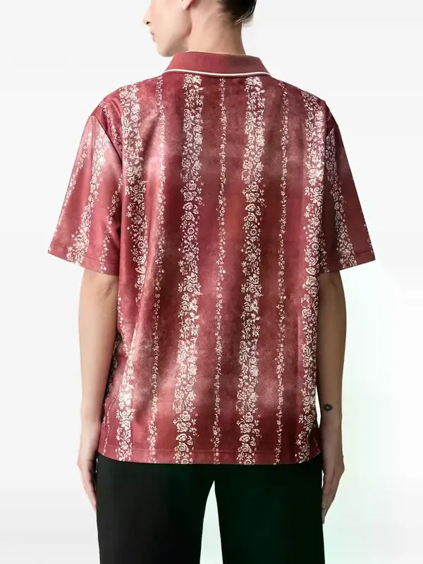 Stine Goya Xumbro Floral-print Polo Shirt