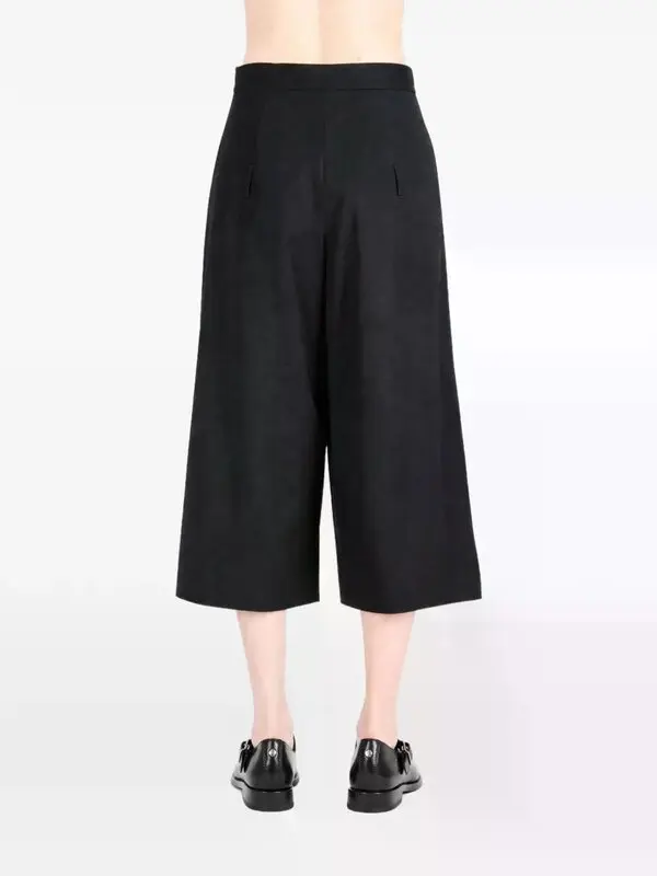 ANN DEMEULEMEESTER Rosi Pleated Wool Trousers