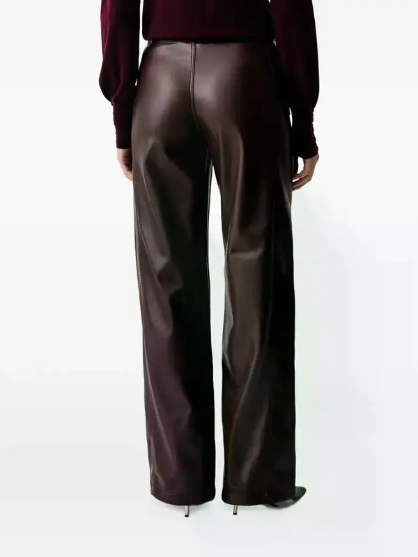 SILVIAN HEACH Belted Wide-leg Trousers