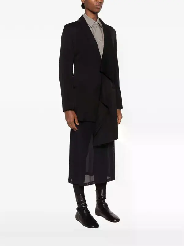 Yohji Yamamoto Unbalanced Asymmetric Jacket