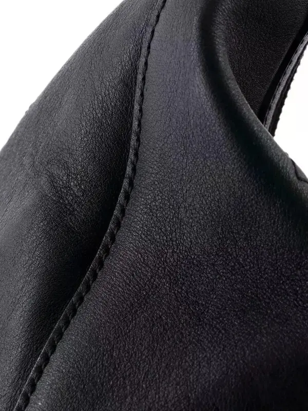Gucci Apollo Gg Embossed Calfskin Medium Hobo Bag