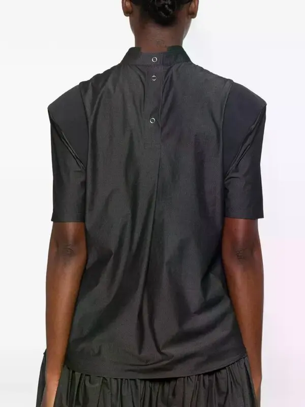 Issey Miyake Mute High-neck Top