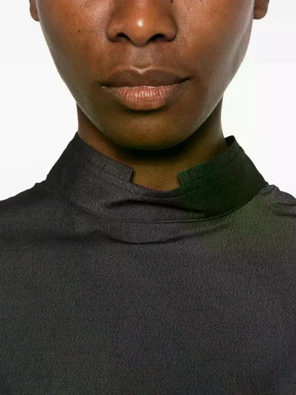 Issey Miyake Mute High-neck Top