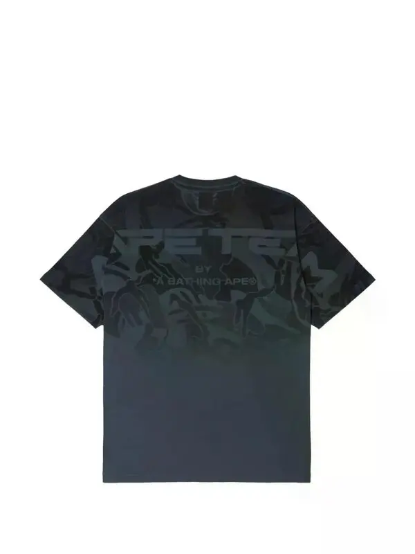 AAPE BY *A BATHING APE Moonface Camo-gradient T-shirt