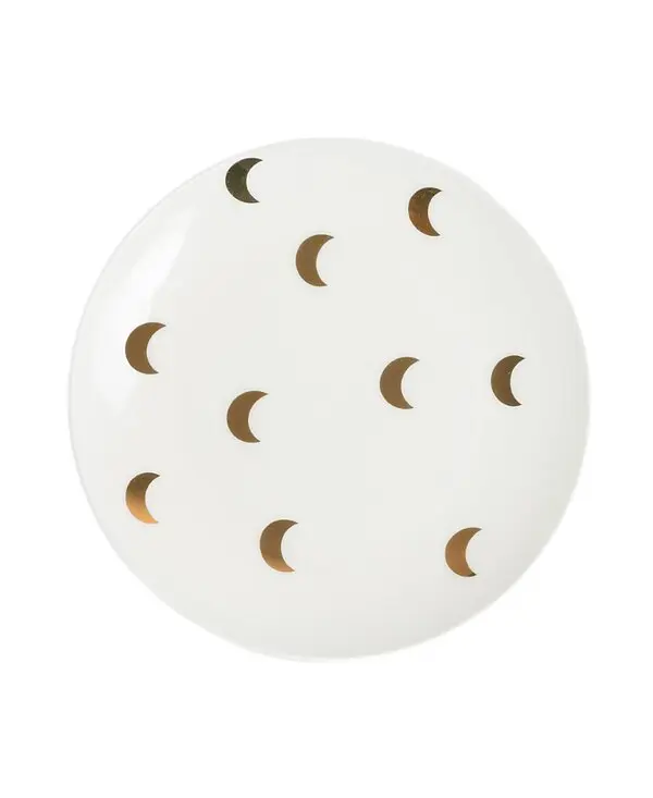 HOUSE OF REVELRY Charmed Moon Bone China Salad Plate, Set Of 4