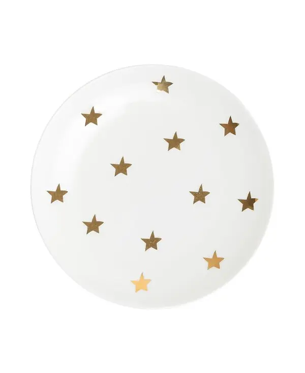 HOUSE OF REVELRY Charmed Star Bone China Salad Plate, Set Of 4