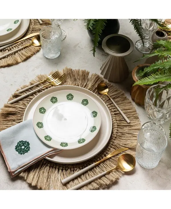 HOUSE OF REVELRY Hie X Revelry Bone China Salad Plate, Set Of 4
