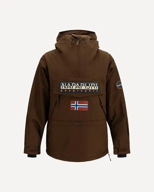 NAPAPIJRI Skidoo Cordura Ski Jacket Ale - Brown