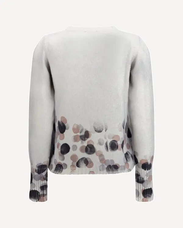 VERYBUSY Cashere Crew-neck Sweater Feale