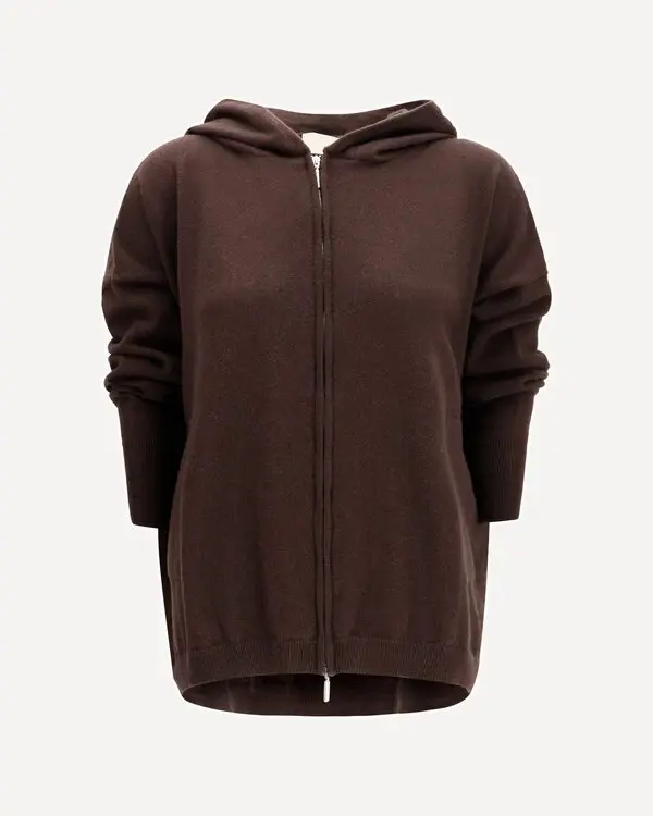 VERYBUSY Cashmere Hooded Sweatshirt