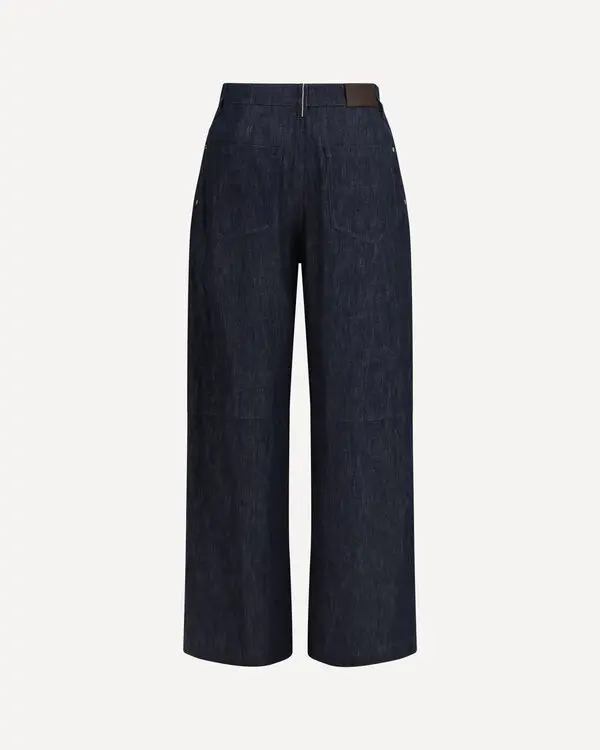 Brunello Cucinelli Cotton Denim Pants