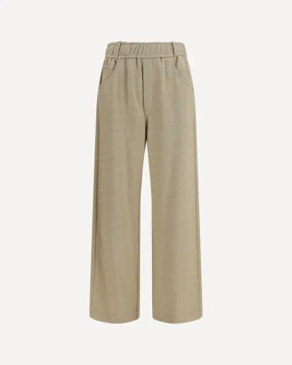 Brunello Cucinelli Track Pants Feale - Beige