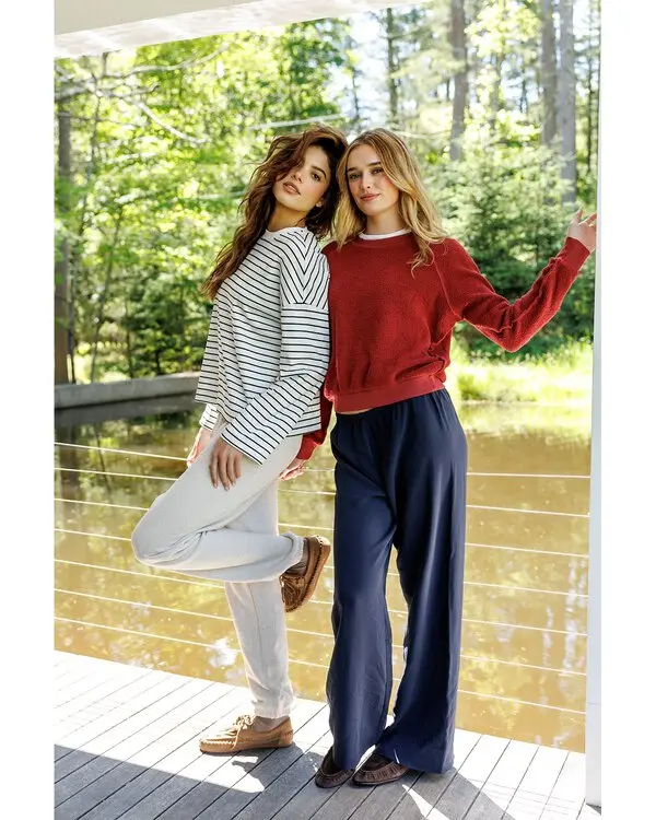 PERFECTWHITETEE Ziggy Cotton Reverse Fleece Sweatshirt